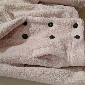 Mango | Jackets & Coats | Mango Double Breasted Short Teddy Jacket ...